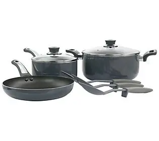 OSTER Legacy 8 Piece Aluminum Nonstick Cookware - One-color