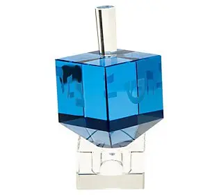 COPA JUDAICA Crystal Blue Dreidel - One-color