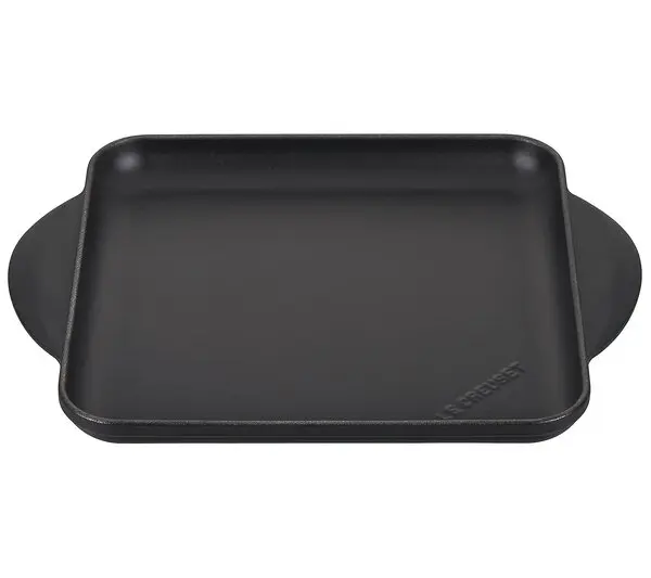 LE CREUSET 9.5' Cast Iron Square Griddle - One-color