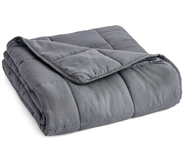 PUR & CALM Microfiber Weighted Blanket 12 Lb