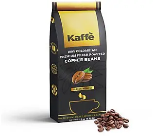 KAFFE 12oz Of 100% Arabica Premium Medium Roast Coffee Beans - One-color
