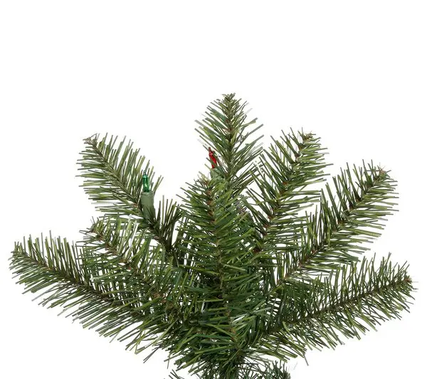 VICKERMAN 4.5' X 24' Salem Pencil Pine Artifici Al Tree, Ww