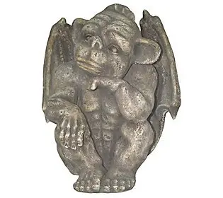 SANTA'S WORKSHOP Thinking Resin Gargoyle By - One-color