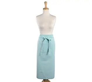 DESIGN IMPORTS Chambray Half-waist Bistro Apron