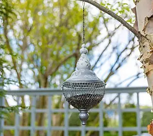 TEMP-TATIONS Outdoor Centertaining 12' Resin Bird Feeder