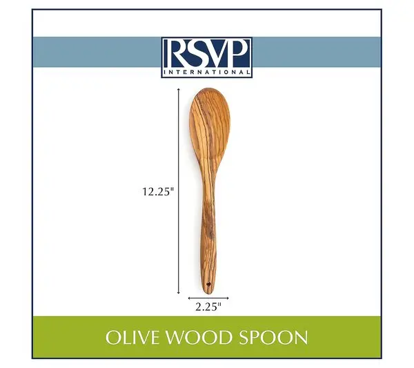 RSVP Olive Wood Spoon