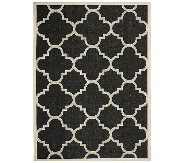 SAFAVIEH 8' X 11' Moroccan Tile Indoor/outdoor - One-color