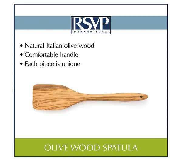 RSVP Olive Wood Spatula
