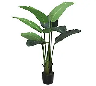 PULEO INTERNATIONAL 45.5' Artificial Travellers Palm Tree - One-color