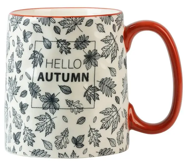 10 STRAWBERRY STREET Set Of 4 Fall Bella Mug - One-color