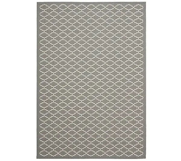 SAFAVIEH Lattice 5'3' X 7'7' Indoor/outdoor Rug - One-color