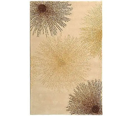 SAFAVIEH Soho 5' X 8' Abstract Handtufted Wool/viscose B Lend Rug - One-color