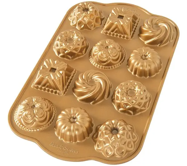 NORDICWARE Premier Gold Bundt Charms - One-color