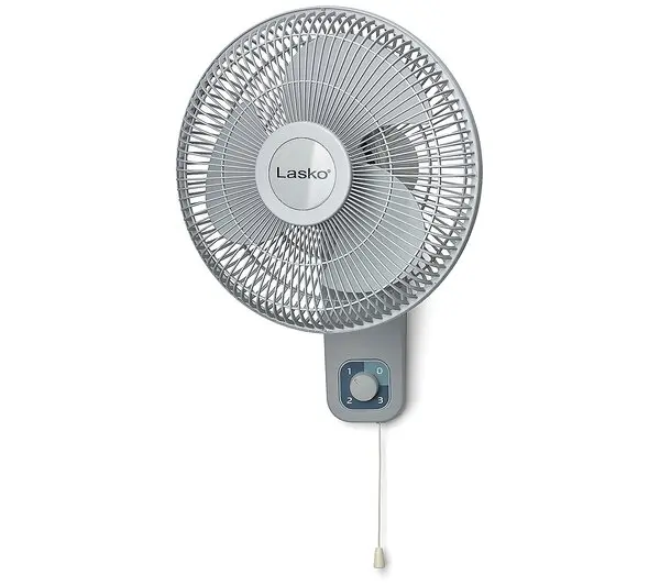 LASKO 12 Oscillating Wall-mount Fan