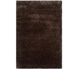 SAFAVIEH Charlotte Shag 5'1' X 7'6' Area Rug By - One-color