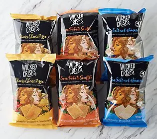 WICKED CRISPS 4oz Bags Springtime Special Sampler