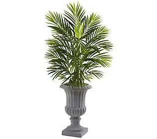 NEARLY NATURAL 3.5' Bamboo Tree In Decorative Planter Nearl Y Natural - One-color