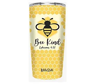 KERUSSO 20-oz Dual Wall Tumbler Bee Kind - One-color