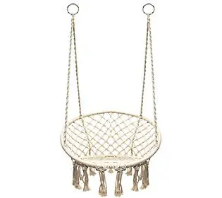 SORBUS Hanging Rope Chair - One-color