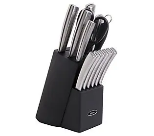 OSTER Wellisford 14 Piece Stainless Steel Cutle Ry Set - Silver