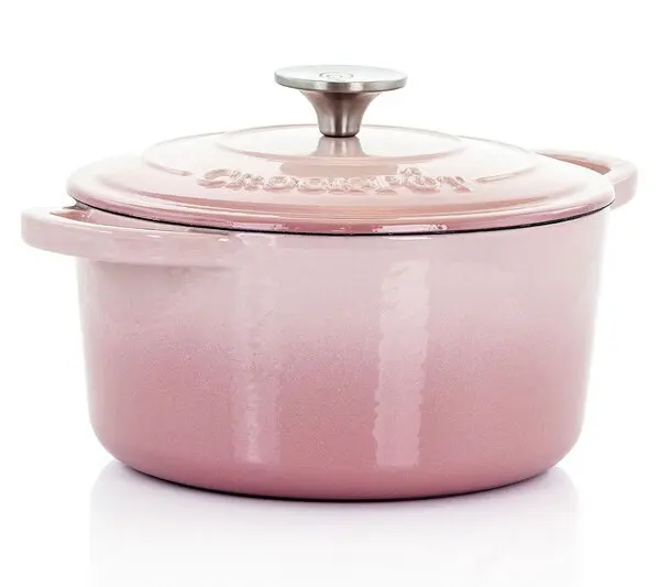 CROCK-POT Artisan 3 Qt. Enameled Cast Iron Dutc H Oven With Li - One-color