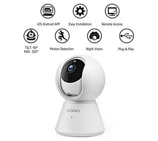 XODO Set Of 3 Security Camera 1080p, 2-way Audi O, Night Visi