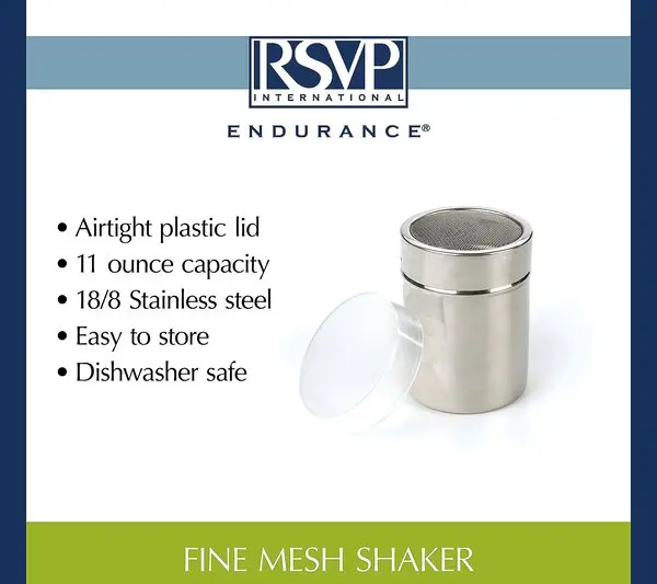 RSVP Stainless Steel Fine Mesh Shaker