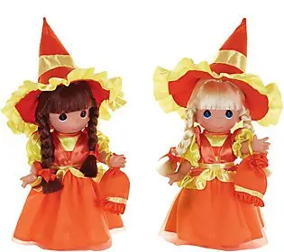 PRECIOUS MOMENTS Set Of 2 Candy Corn Cuties - One-color