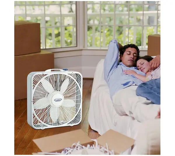 LASKO Premium Weather-shield Box Fan