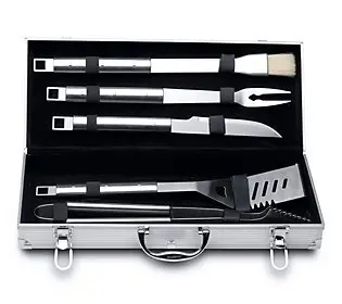 BERGHOFF Essentials 6pc Bbq Set With Case