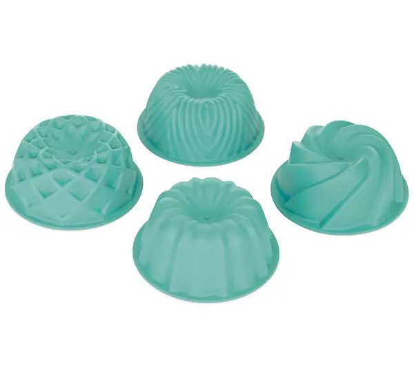 NORDICWARE Set Of 4 Micro Mini Bundts - One-color