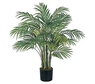 NEARLY NATURAL 3' Areca Palm Tree By - One-color