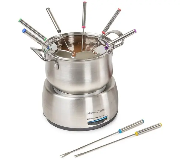 HOMECRAFT 8-cup Electric Fondue Set