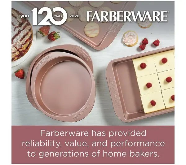 FARBERWARE Nonstick 4-piece Bakeware Set