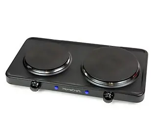 HOMECRAFT Double Burner Hot Plate