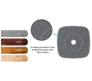 TRUE & TIDY Mp-800 2-pc Replacement Mop Pad Set For Spin-800