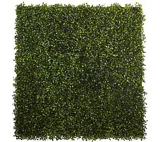 NEARLY NATURAL Set Of 12 12' X 10' Boxwood Mats Nearly Natu Ral - One-color