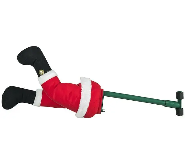 MR. CHRISTMAS 16' Animated Santa Kickers