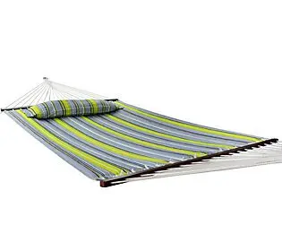 SORBUS Hammock With Spreader Bars And Detachabl E Pillow