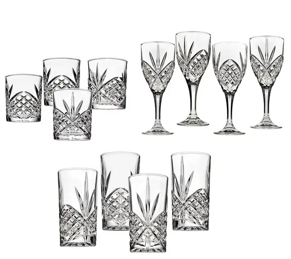 GODINGER Dublin 12 Piece Drinkware Set - One-color