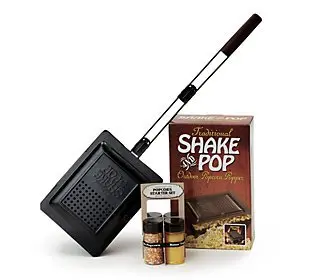 WABASH VALLEY FARMS Shake And Pop' Popcorn Gif T Set - One-color