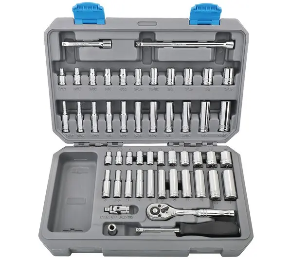 APOLLO 50-piece 1/4' Drive Socket Set - One-color