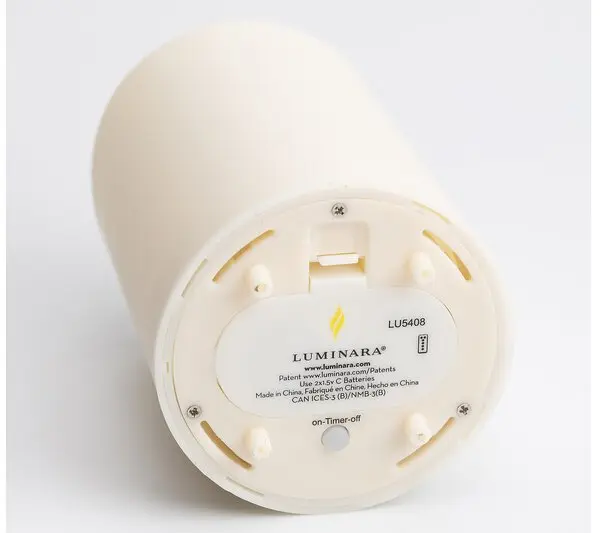 LUMINARA 7 Tall Outdoor Flameless Candle Withmote Control