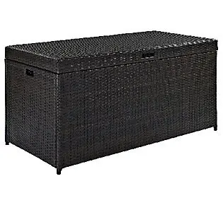CROSLEY Palm Harbor Outdoor Wicker Storage Bin - One-color