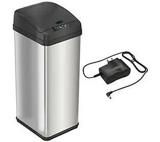ITOUCHLESS 13-gallon Max-opening Trash Can