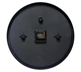 INFINITY Instruments Pure 13' Simple Black Wall Clock