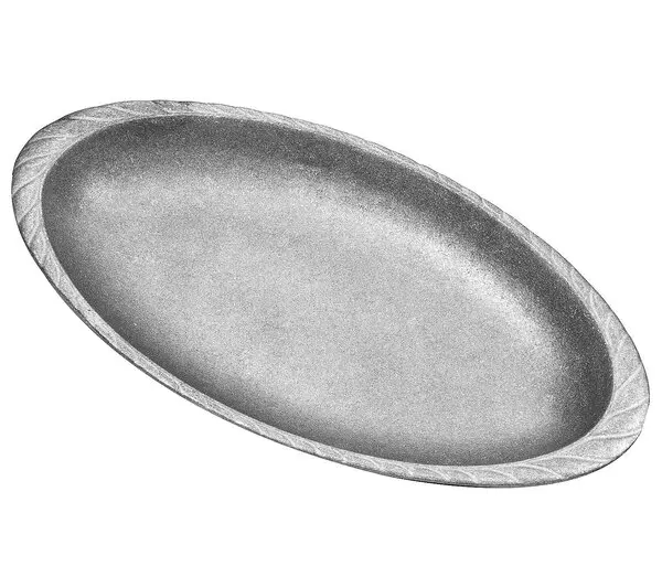 WILTON ARMETALE Gourmet Grillware Medium Oval A Gratin - One-color
