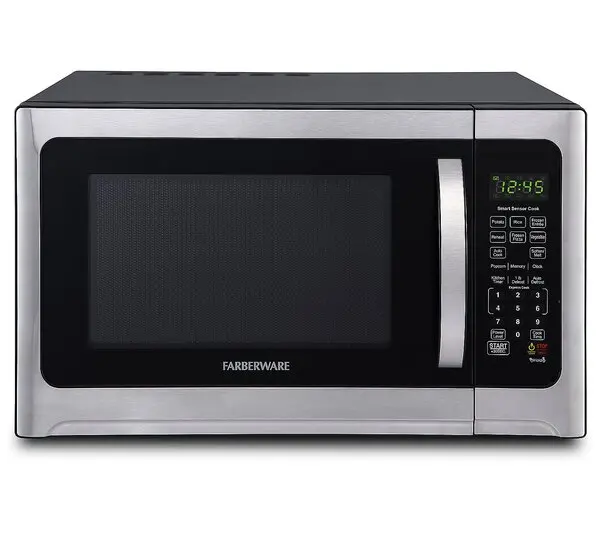 FARBERWARE 1.2 Cubic Foot Microwave With Smart Ensor Cooking - One-color