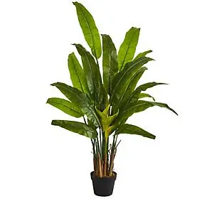 NEARLY NATURAL 4.5' Traveler's Palm Artificial Tree Nearly Atural - One-color