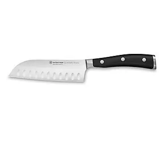 WUSTHOF 5' Classic Ikon Hollow Edge Santoku Kni E - One-color